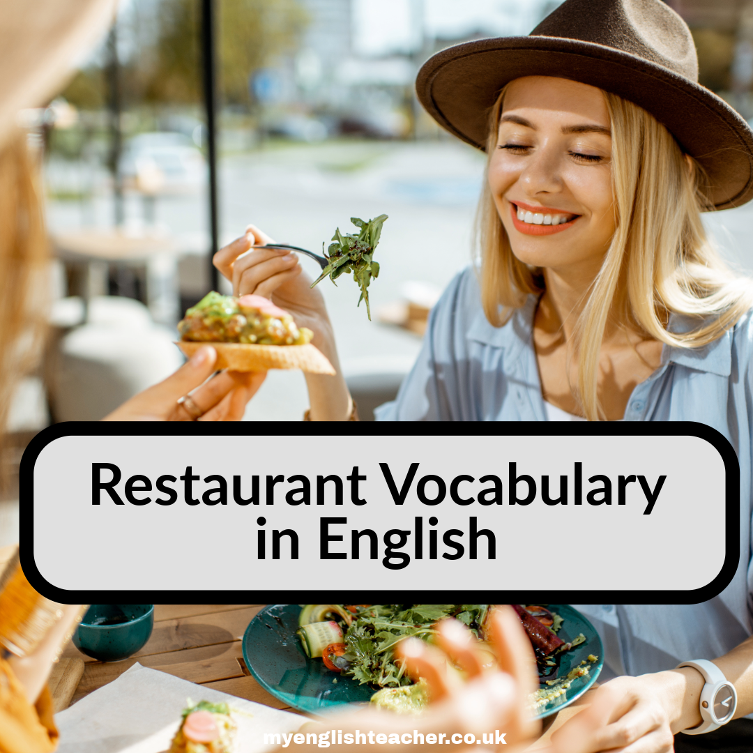 Restaurant Vocabulary in English - My Lingua Academy
