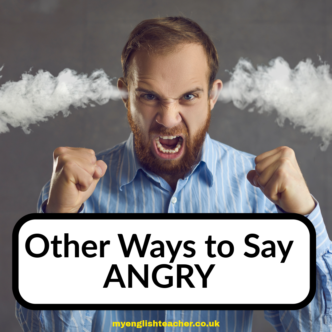 Other Ways to Say "Angry" - My Lingua Academy