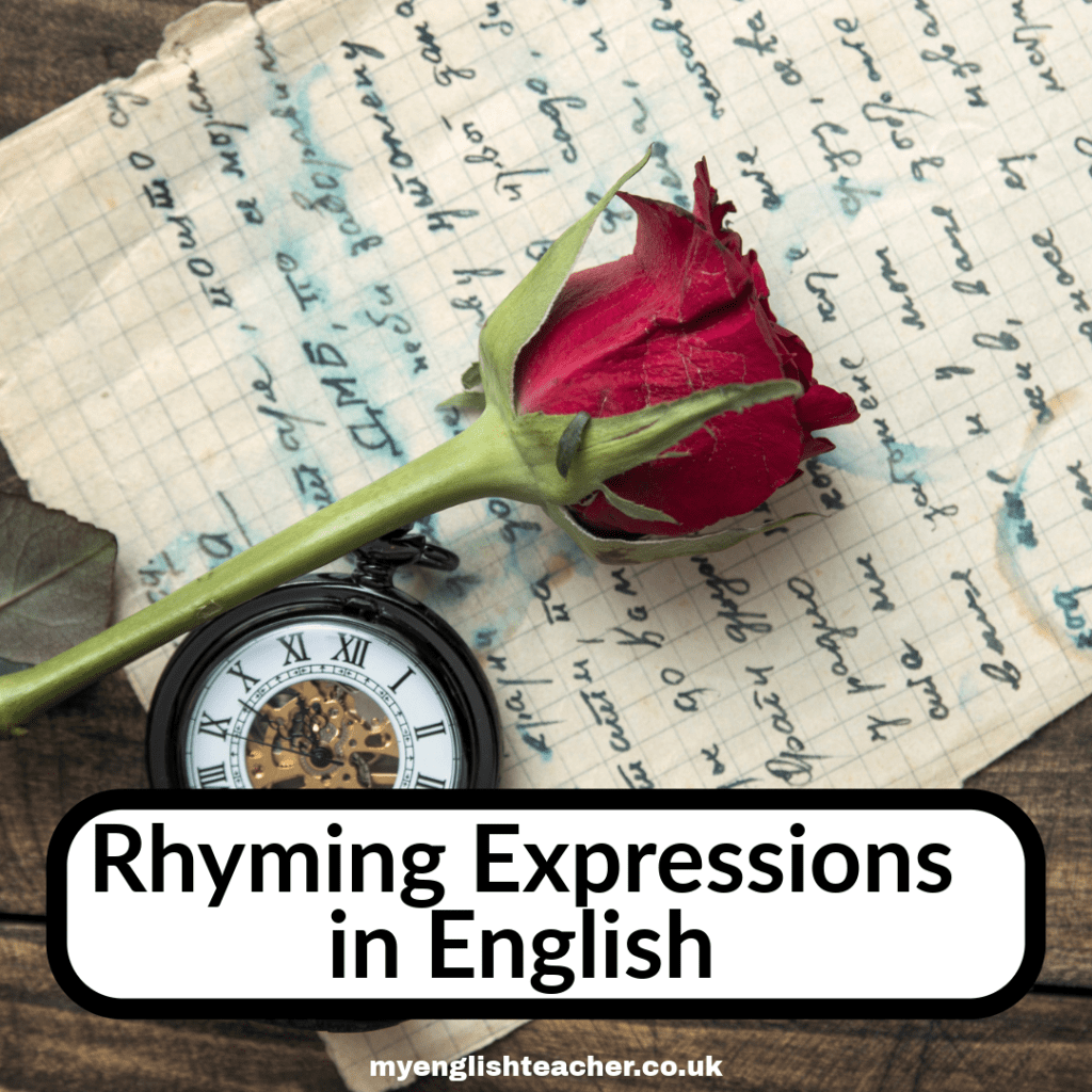 Rhyming Expressions in English - My Lingua Academy
