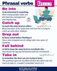 10 Phrasal Verbs Related To Learning My Lingua Academy