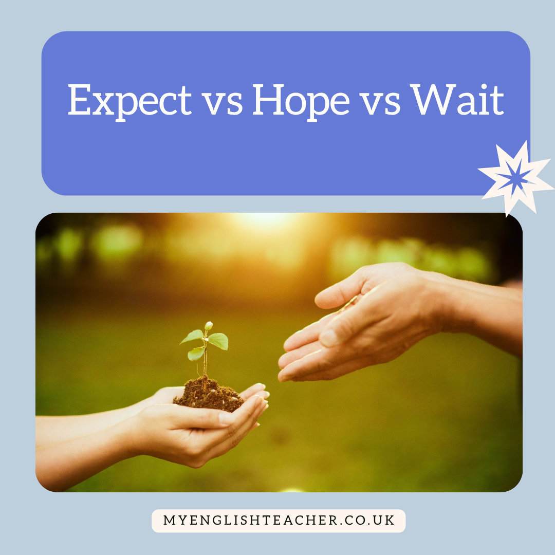 Expect, Hope, Wait - My Lingua Academy