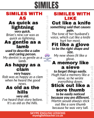 Similes List