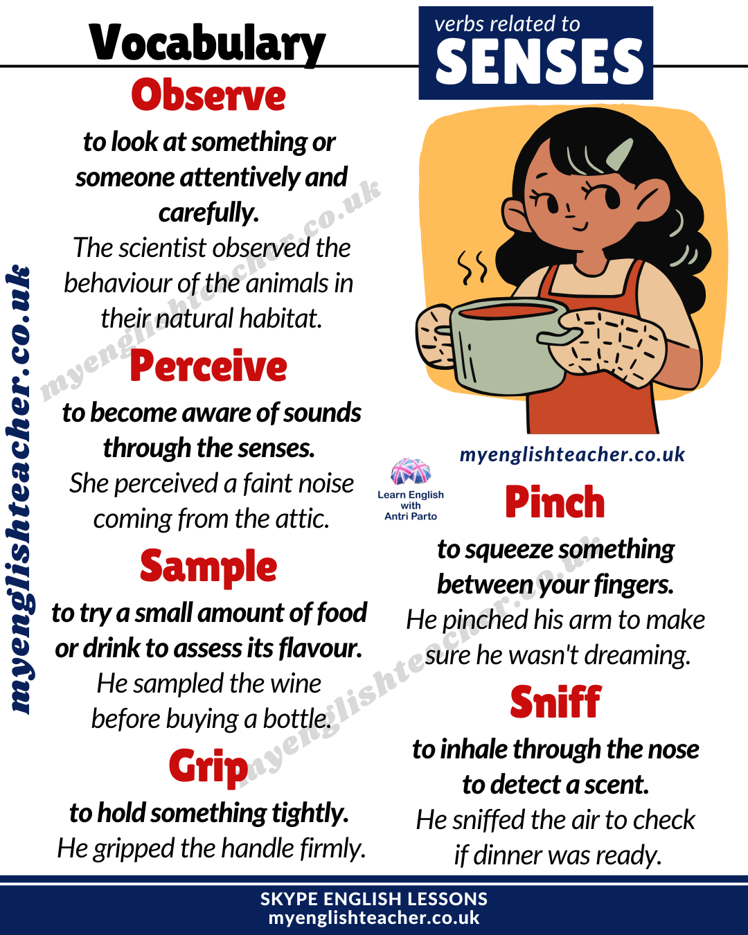 Verbs of the Senses - My Lingua Academy