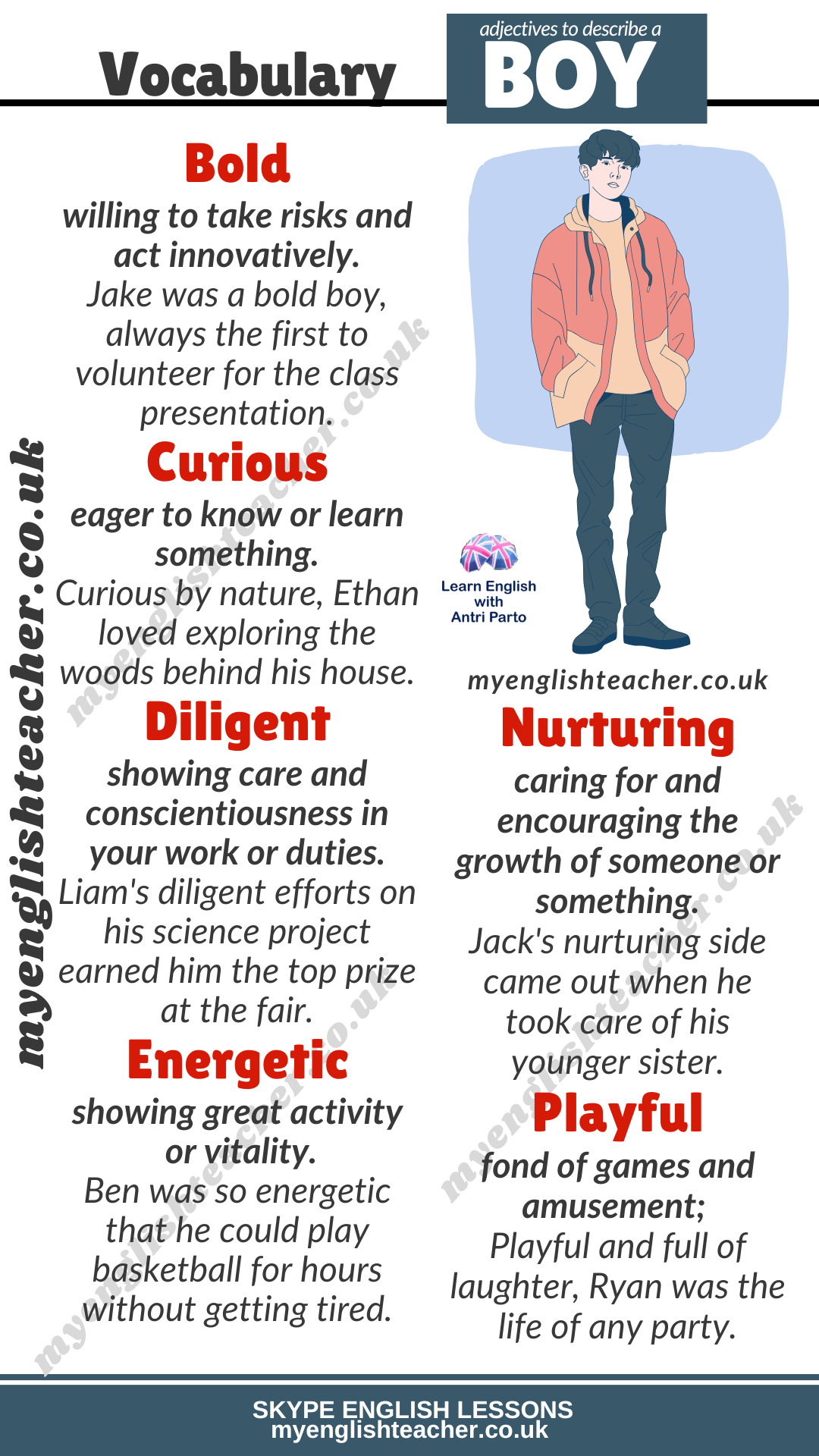 26 Adjectives to Describe a Boy - My Lingua Academy