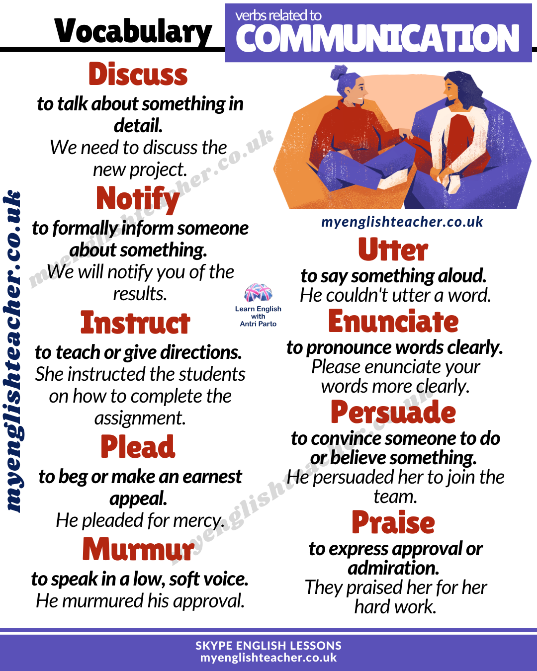 50 Verbs Related to Communication - My Lingua Academy