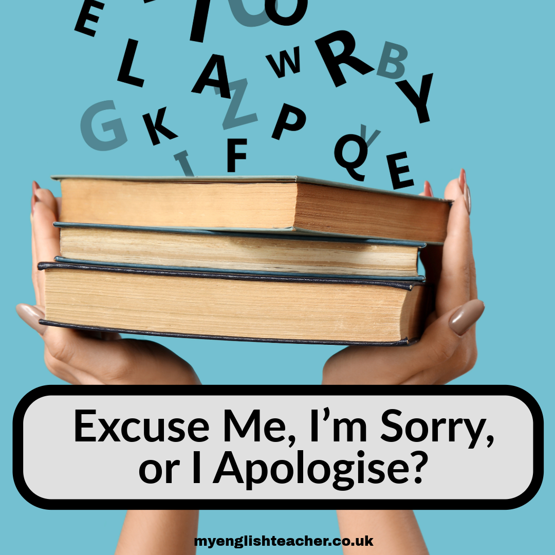 Excuse me, I’m sorry, I apologize - My Lingua Academy