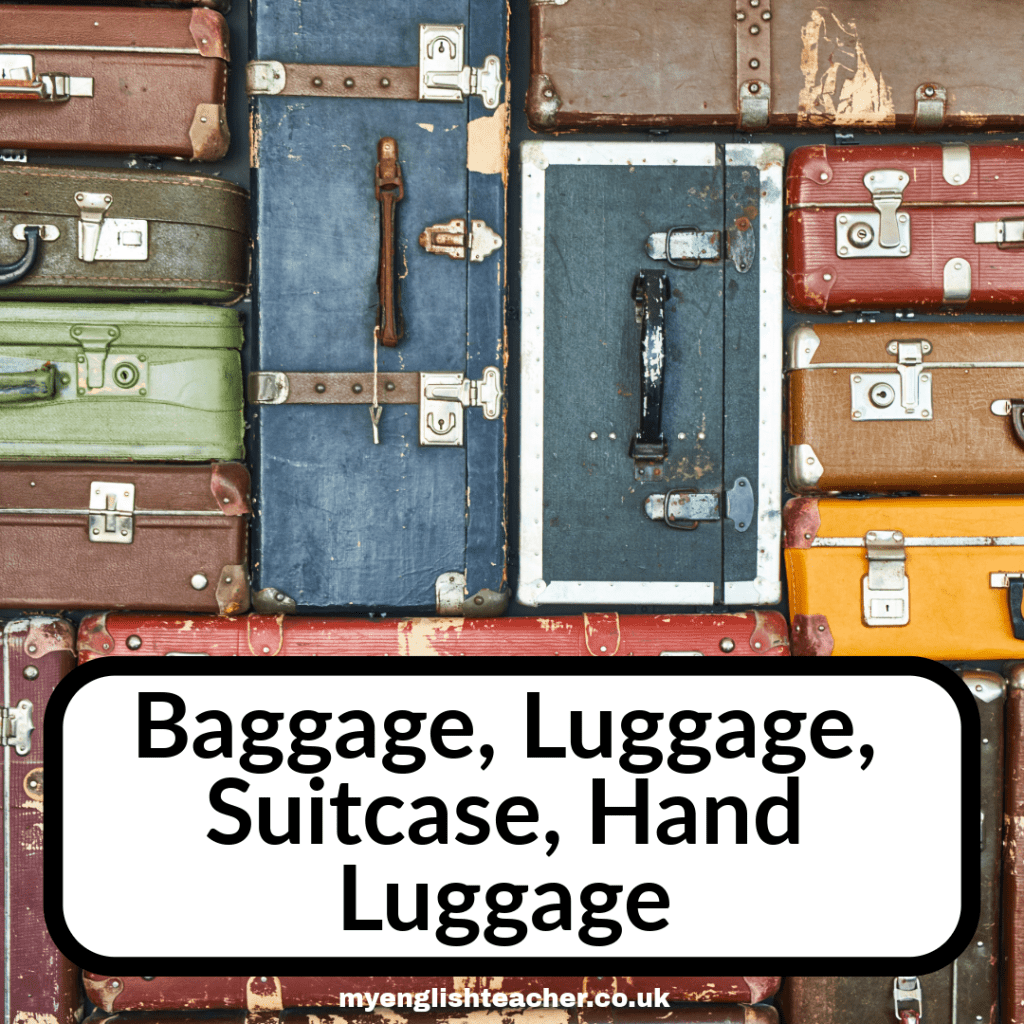 Baggage, Luggage, Suitcase, Hand Luggage - My Lingua Academy