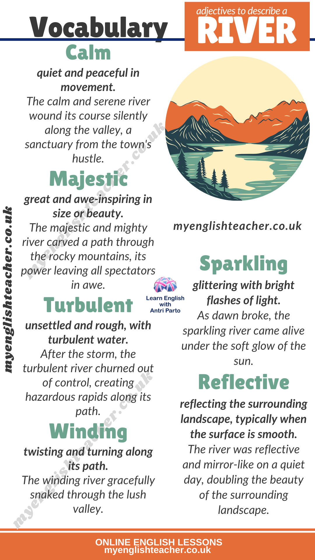 29 Adjectives to Describe a River - My Lingua Academy