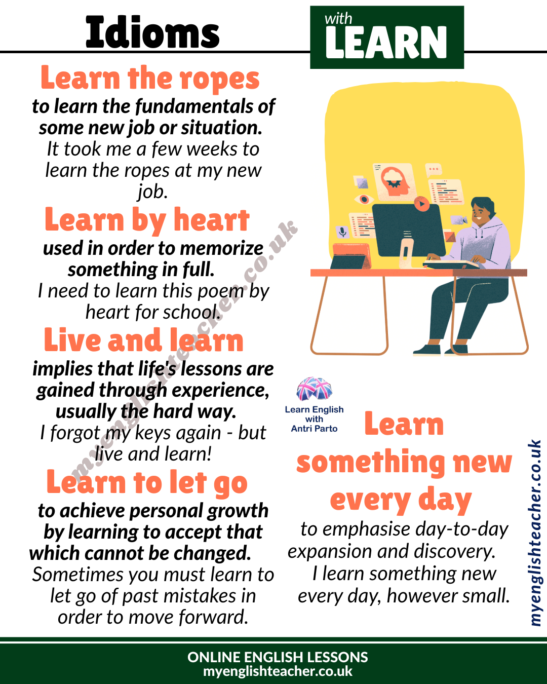 28 Expressions with” Learn” - My Lingua Academy