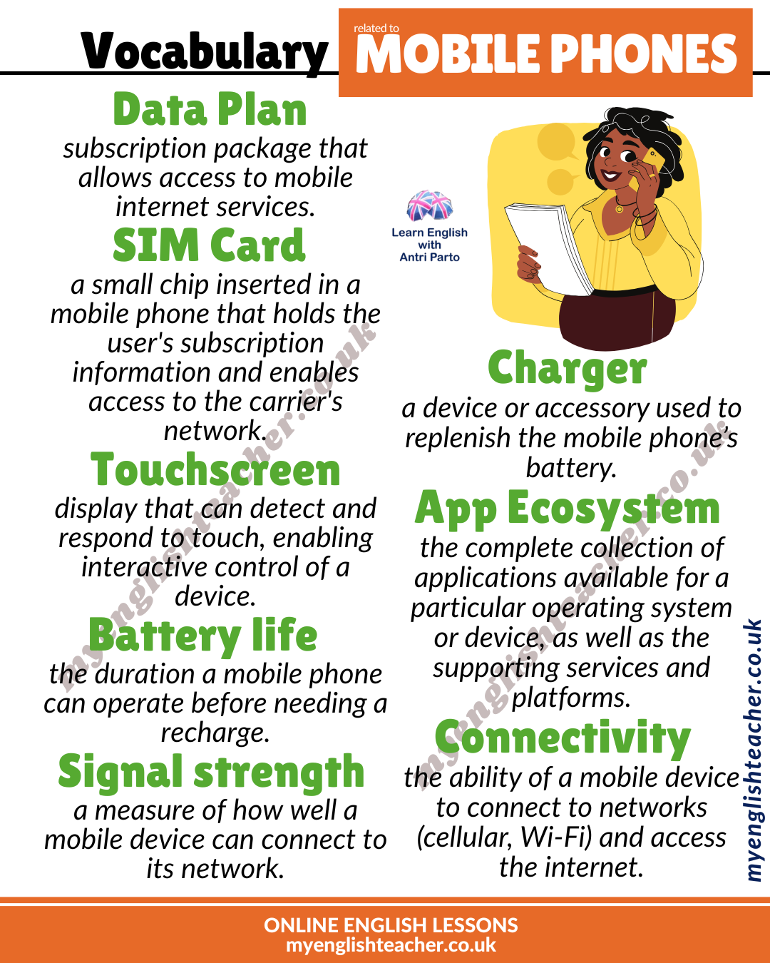 Vocabulary Related to Mobile Phones - My Lingua Academy