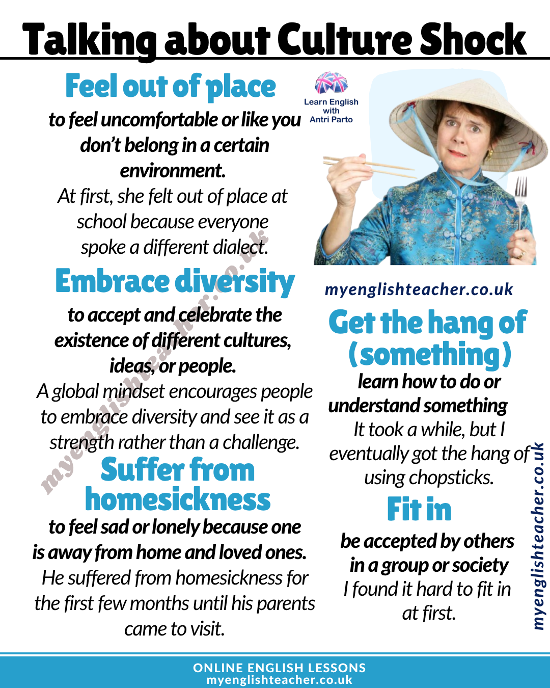 Vocabulary Related to Culture Shock - My Lingua Academy