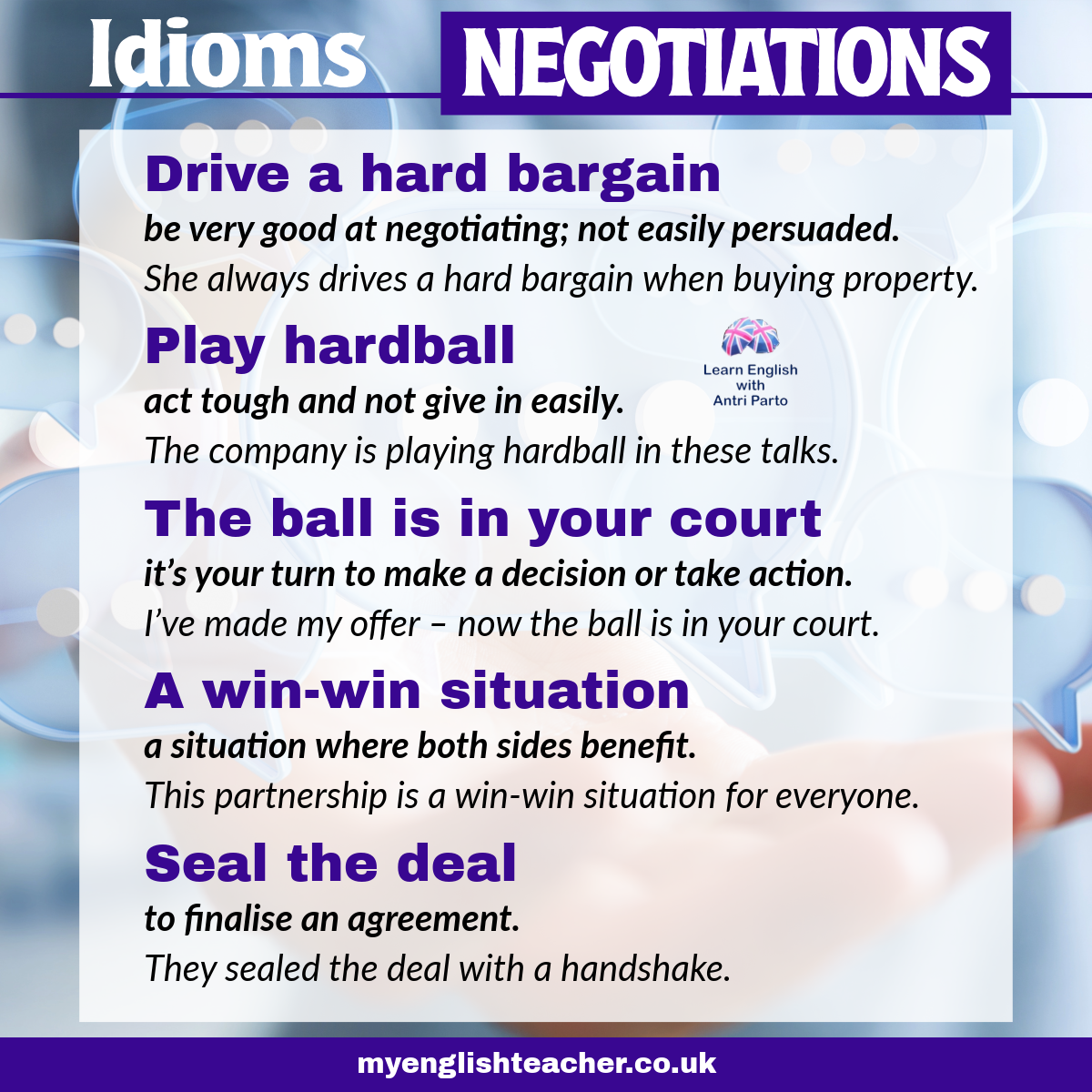 Vocabulary for Negotiation and Persuasion - My Lingua Academy