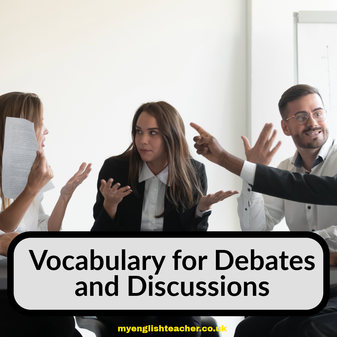 Vocabulary for Debates and Discussions - My Lingua Academy